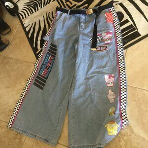 Hot Topic | Pants & Jumpsuits | Hot Topic Hello Kitty Jeans Size 8 New ...